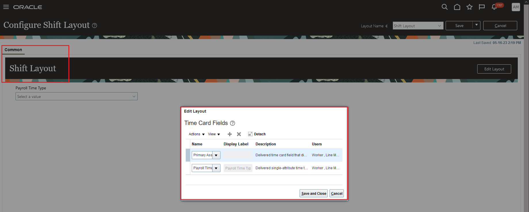 Oracle Fusion Cloud Time and Labor 23C What's New