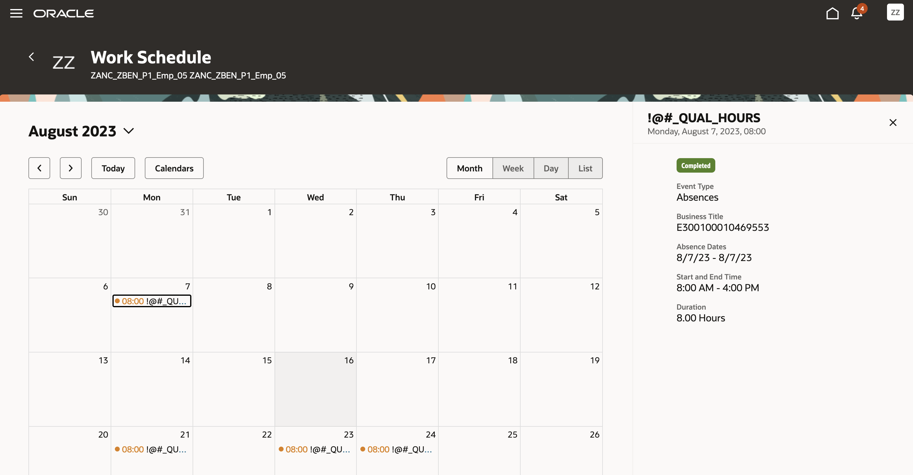 Oracle Fusion Cloud Time and Labor 23D What's New