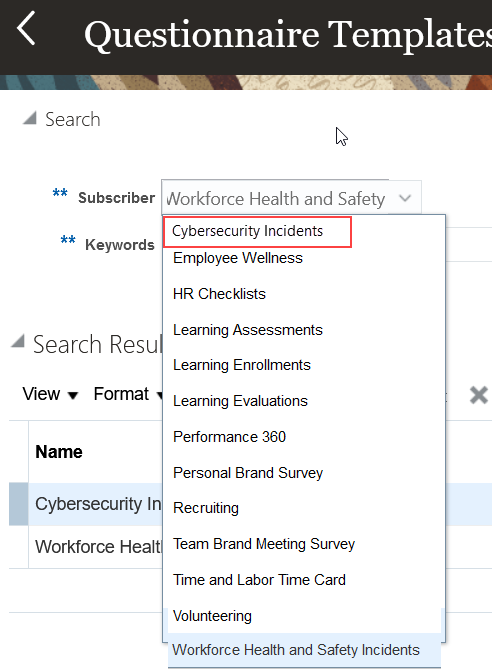 Oracle Fusion Cloud Workforce Health and Safety 22A What's New