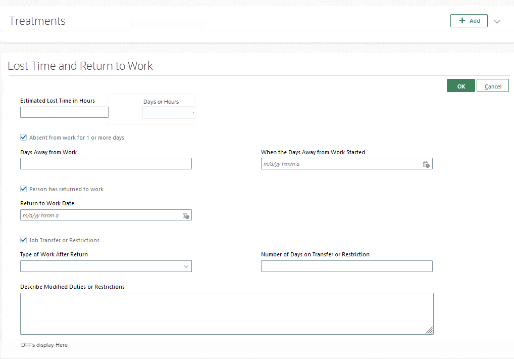 Oracle Fusion Cloud Workforce Health and Safety 22A What's New