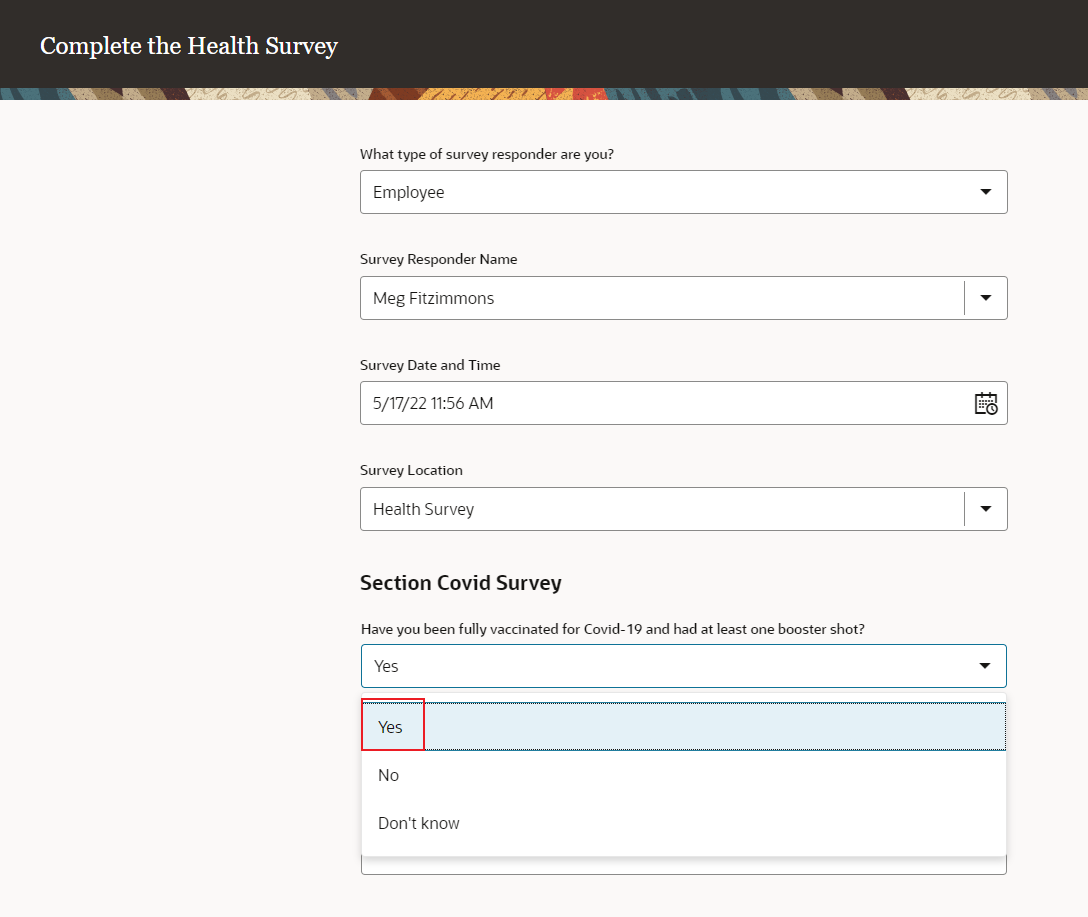Oracle Fusion Cloud Workforce Health and Safety 22C What's New