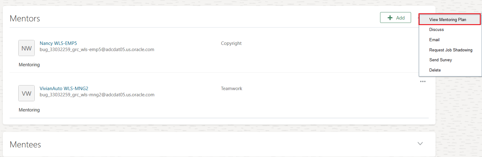 Oracle Work Life Cloud 21D What's New