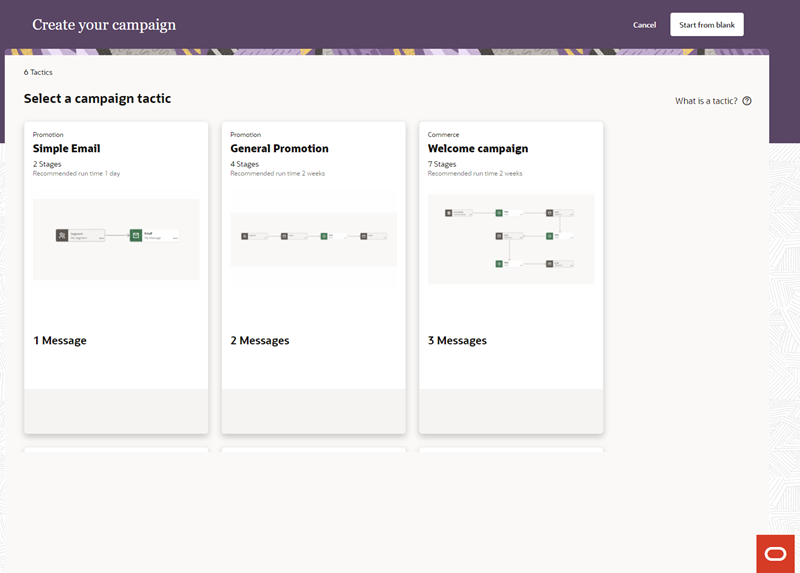 Oracle Responsys Express Cloud 22A What's New