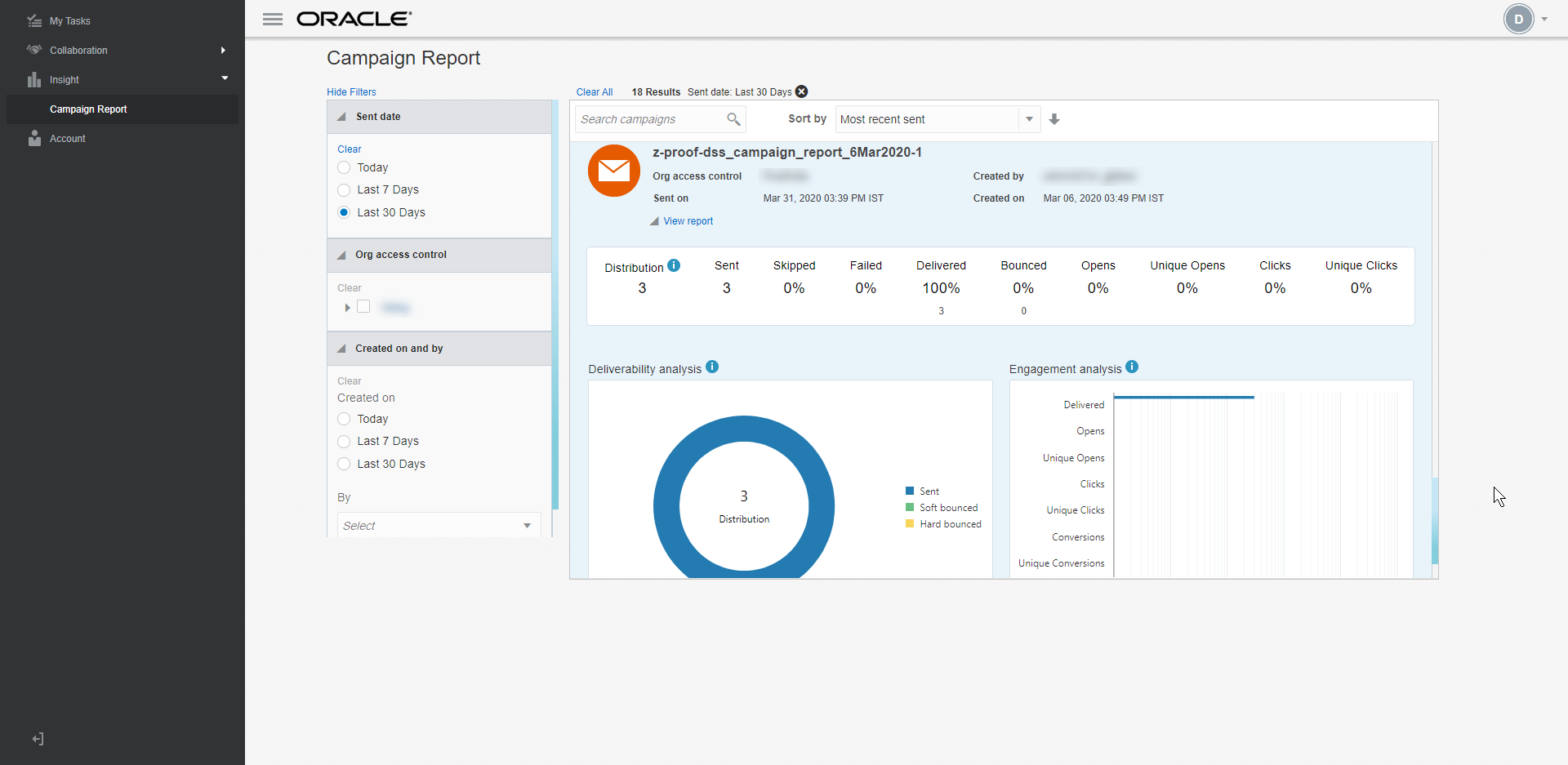 Oracle B2C Campaign Management (Responsys) 20B What's New