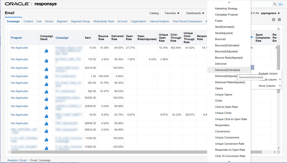 Oracle Responsys Campaign Management Cloud 22B What's New