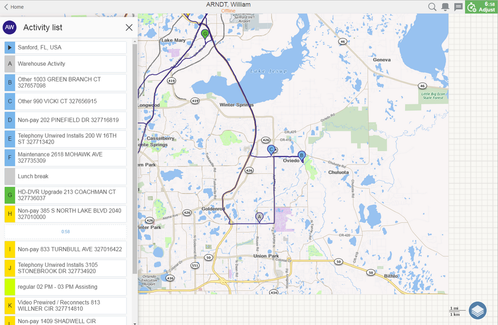 Oracle Field Service Cloud August 2017