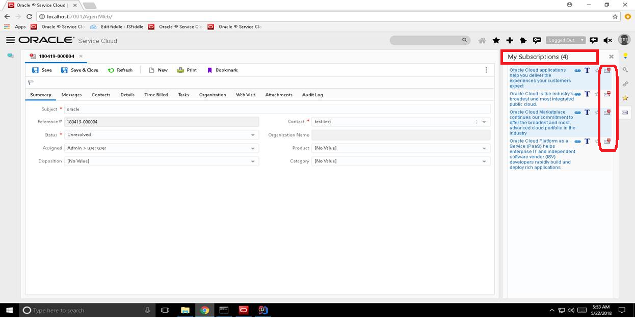 Oracle Rightnow Logo