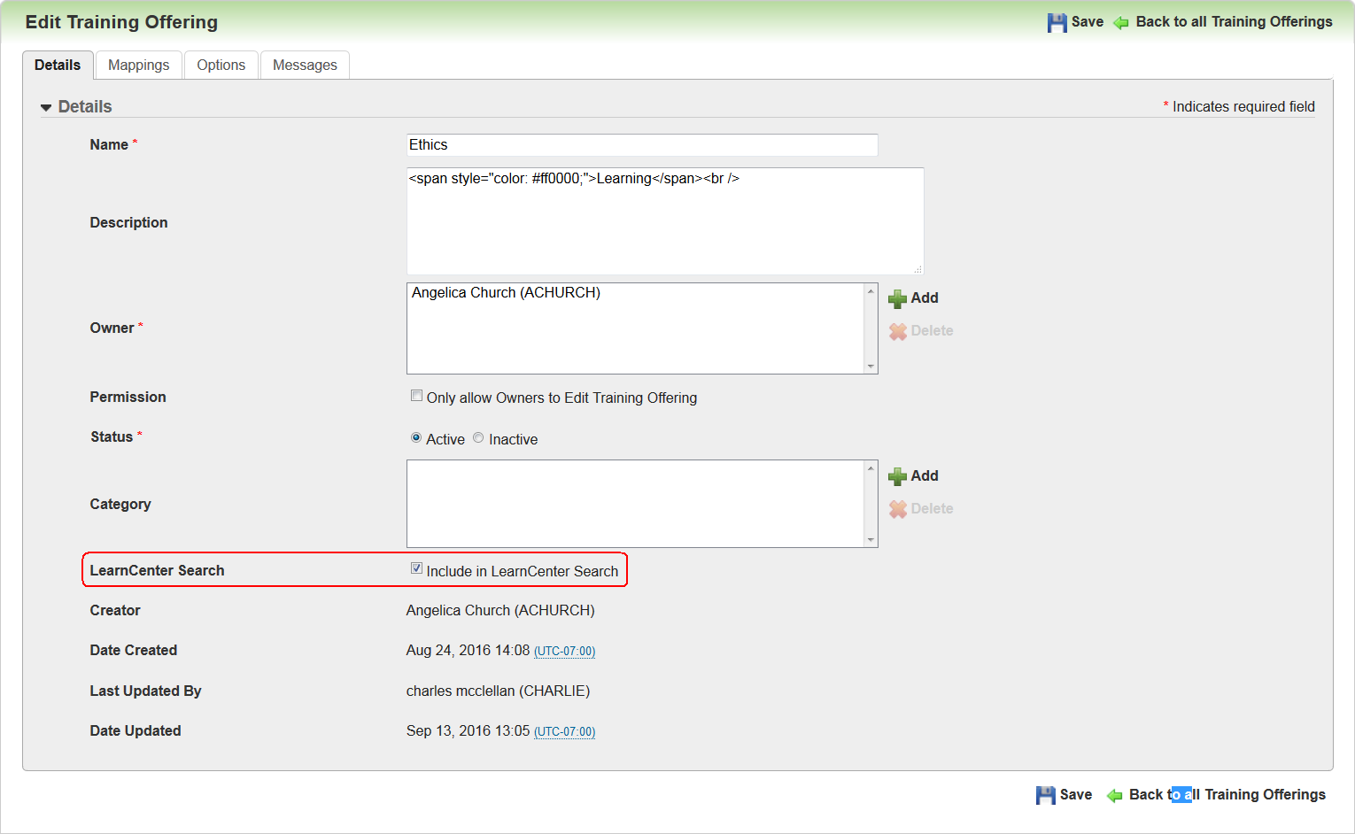 Oracle Learn Cloud Taleo Release 16C What's New