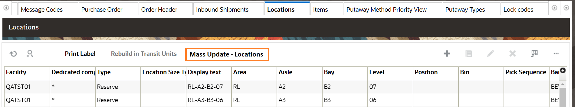 Oracle Fusion Cloud Warehouse Management 22D What's New