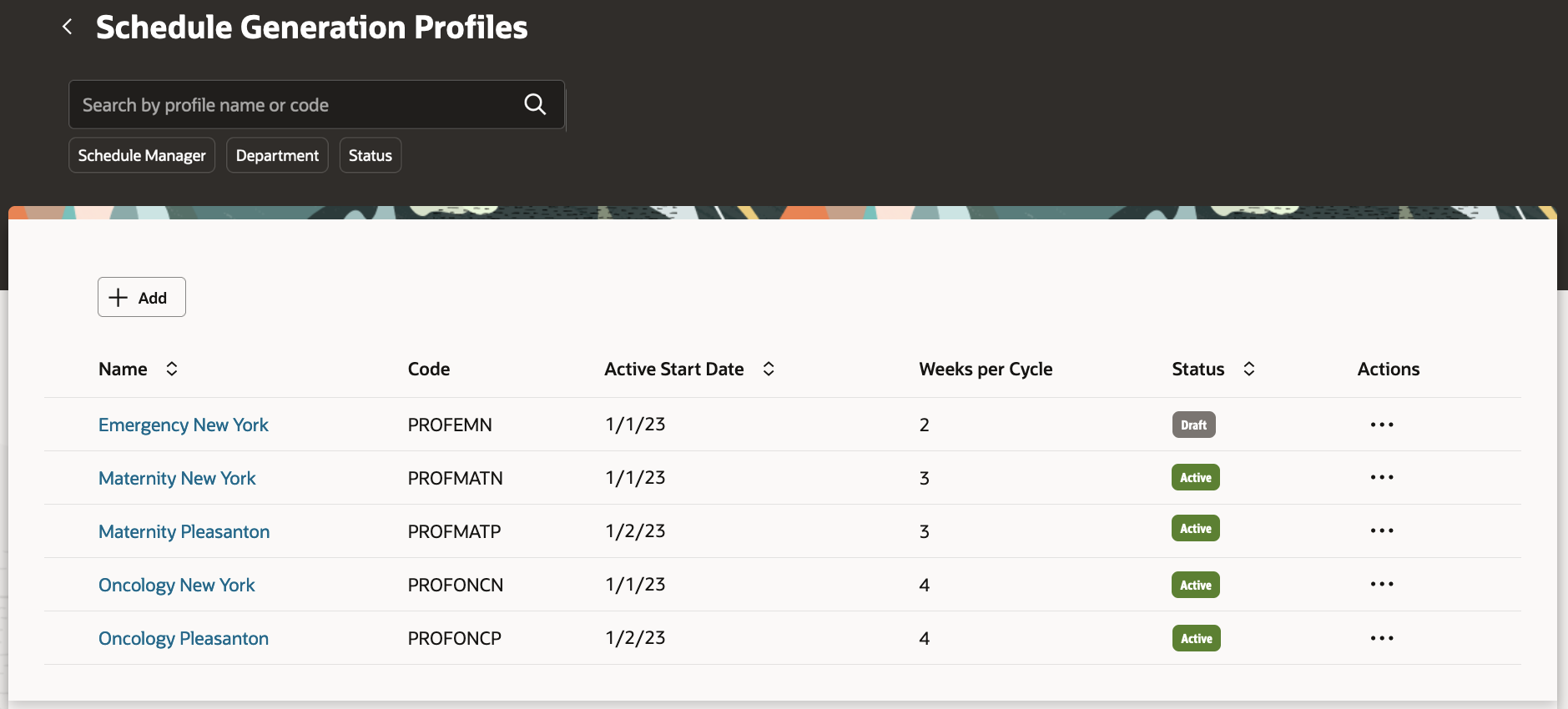 Oracle Fusion Cloud Workforce Scheduling 23D What's New
