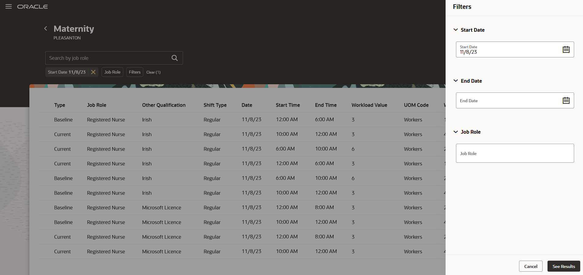 Oracle Fusion Cloud Workforce Scheduling 24A What's New