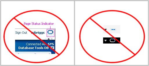 Oracle Alta UI Patterns: Page Status Indication